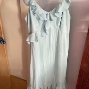Abercrombie & Fitch | Dresses | Abercrombie Asymmetrical Ruffle Mini ...